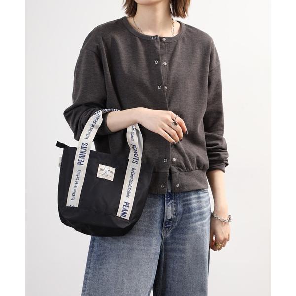 ZOZO問い合わせ番号:104366454ショップ:FUNALIVE，ファンアライブブランド:SNOOPY，スヌーピー，FUNALIVE，ファンアライブ商品名:SNOOPY スヌーピー ミニトート ロゴテープ PEANUTSカテゴリ:バッグ...