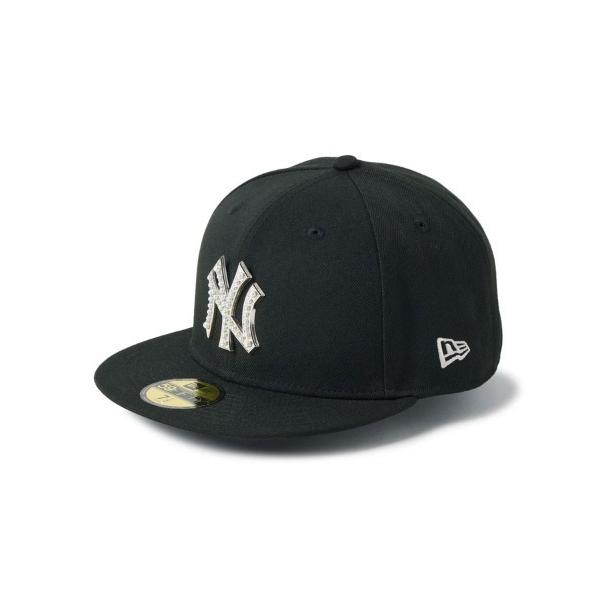 ZOZO問い合わせ番号:104366485ショップ:DONOBAN，ドノバンブランド:NEW ERA，ニューエラ商品名:【NEW ERA】59FIFTY MLB Pearl Badge パール バッジ / 2カラーカテゴリ:帽子>キャ...