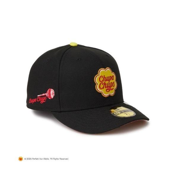 ZOZO問い合わせ番号:104366487ショップ:DONOBAN，ドノバンブランド:NEW ERA，ニューエラ商品名:【NEW ERA】PC 59FIFTY Chupa Chups チュッパチャプス / 2カラーカテゴリ:帽子>キャ...
