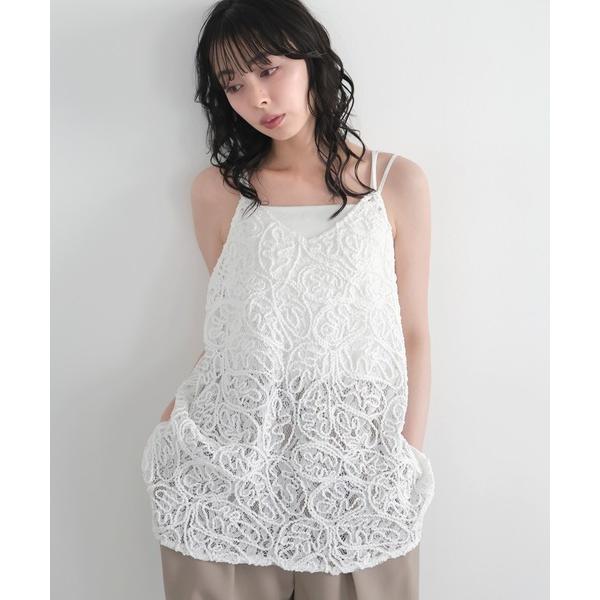 ZOZO問い合わせ番号:104366631ショップ:LIAN，リアンブランド:LIAN，リアン商品名:コードラインレースキャミカテゴリ:トップス>キャミソールブランド品番:243-487R3103素材:基布 ポリエステル　100% 装...