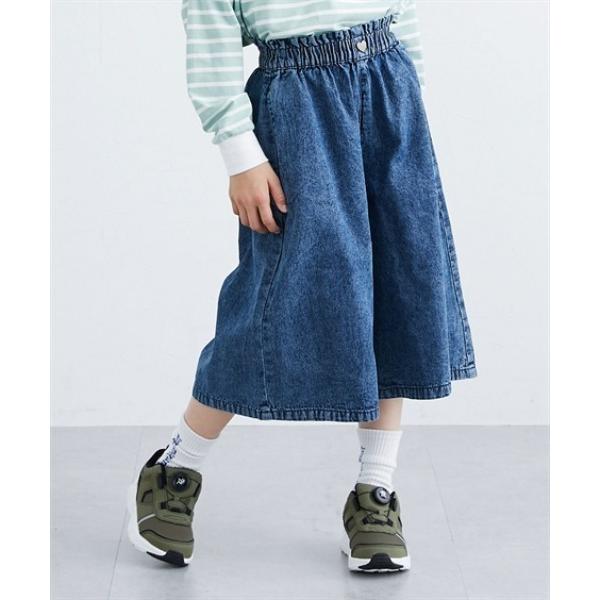 ZOZO問い合わせ番号:104366770ショップ:nissen，ニッセンブランド:QUNTSTYLE，キュントスタイル商品名:7分丈デニムガウチョパンツ　＜綿100%＞カテゴリ:パンツ>その他パンツブランド品番:CIY0226A00...