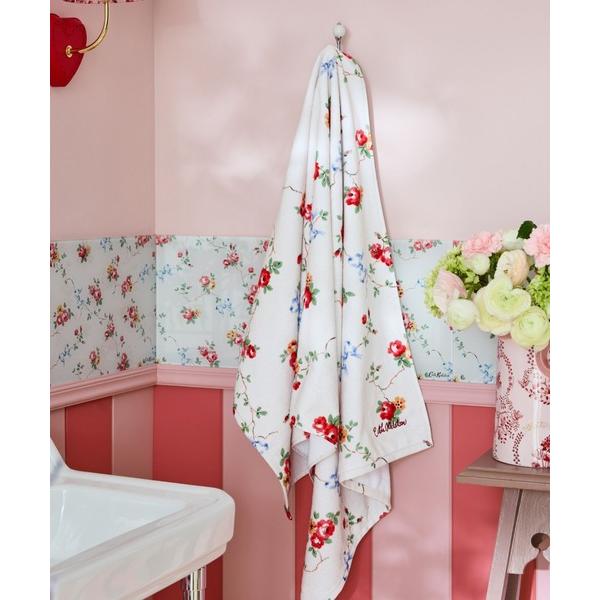 ZOZO問い合わせ番号:104366902ショップ:Cath Kidston，キャス キッドソンブランド:Cath Kidston，キャスキッドソン商品名:プリントバスタオル Bows ＆ Roseカテゴリ:インテリア>タオルブランド...