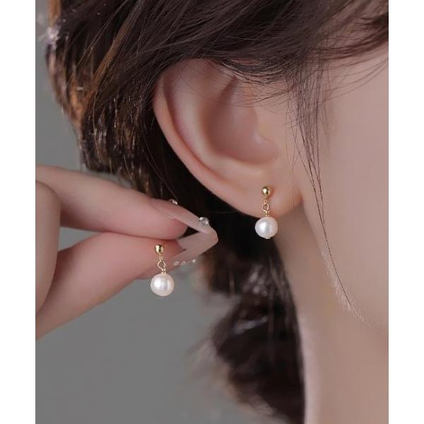 ※このアイテムは返品・交換対象外商品です。ZOZO問い合わせ番号:104367287ショップ:SUGAR BISKET，シュガービスケットブランド:Apparat+，アパラートプラス商品名:シンプルゴールドパールピアスカテゴリ:アクセサリー...