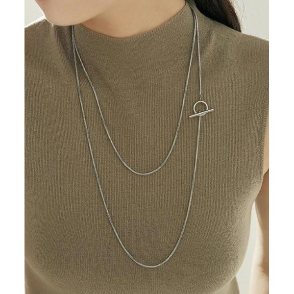 ZOZO問い合わせ番号:104367289ショップ:SUGAR BISKET，シュガービスケットブランド:Apparat+，アパラートプラス商品名:2WAYスネークチェーンネックレスカテゴリ:アクセサリー>ネックレスブランド品番:az...