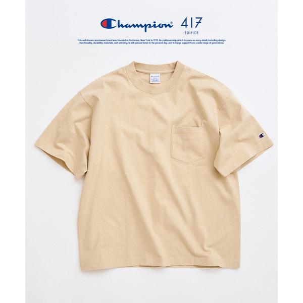 ZOZO問い合わせ番号:104367340ショップ:EDIFICE，エディフィスブランド:Champion，チャンピオン，417 EDIFICE，フォーワンセブンエディフィス商品名:CHAMPION / チャンピオン 417別注 Bleac...