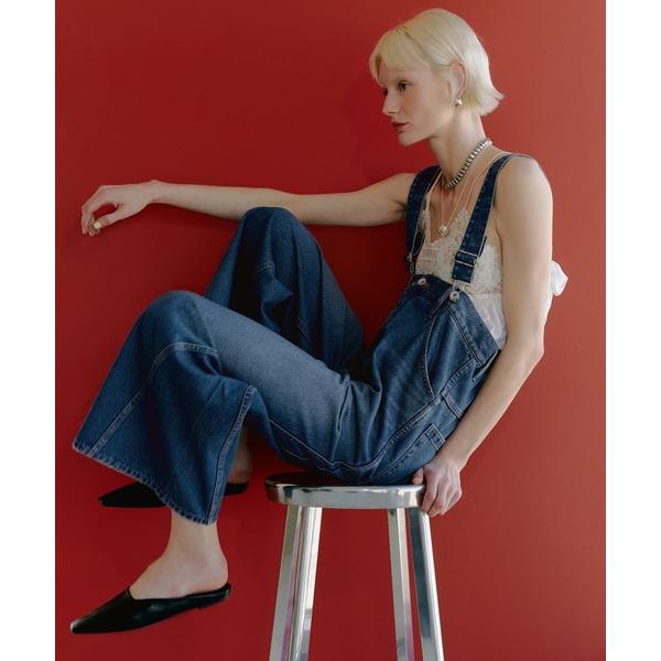 ZOZO問い合わせ番号:104367408ショップ:ADAM ET ROPE'，アダムエロペブランド:ADAM ET ROPE'，アダムエロペ商品名:【サステナブル】2WAYデニムサロペットカテゴリ:オールインワン・サロペット>サロペ...