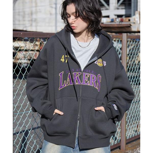 『タイムセール実施中』ZOZO問い合わせ番号:104367412ショップ:EMMA CLOTHES，エマ クローズブランド:NBA，エヌビーエー，EMMA CLOTHES，エマクローズ商品名:NBA/エヌビーエー別注 チームロゴ刺繍 オーバ...