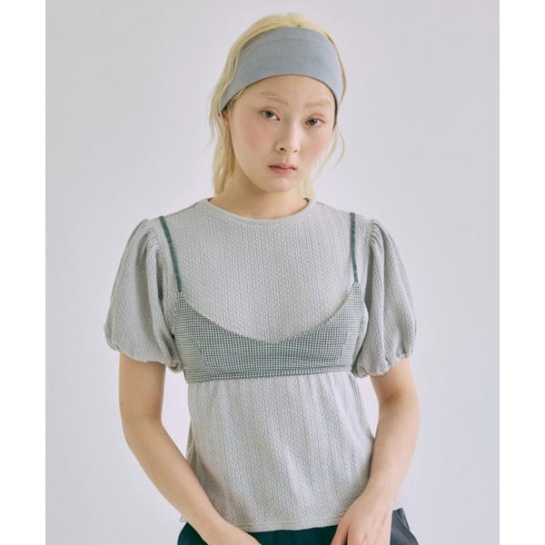 『タイムセール実施中』ZOZO問い合わせ番号:104367562ショップ:EN NEUME，エンノイムブランド:EN NEUME，エンノイム商品名:Textured Mini Topsカテゴリ:トップス>Tシャツ/カットソーブランド品...
