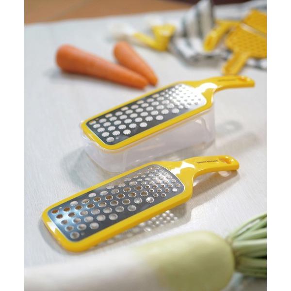 ZOZO問い合わせ番号:104367673ショップ:PEARL LIFE，パール ライフブランド:DELISH KITCHEN，デリッシュキッチン商品名:デリッシュキッチン 軽い力で大根おろし器 容器付きカテゴリ:食器/キッチン>キッ...