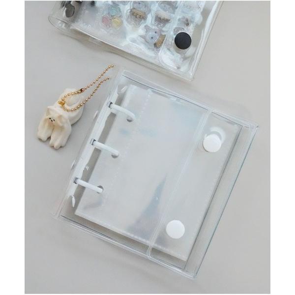 『タイムセール実施中』ZOZO問い合わせ番号:104367873ショップ:Port，ポートブランド:Jelly moo，ジェリームー商品名:【 Jelly moo / ジェリームー 】 A8サイズ ミニクリア カラーリング バインダー シー...