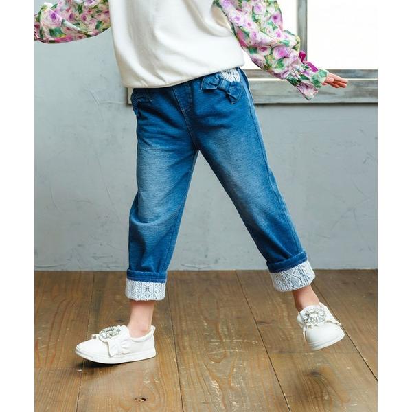 『タイムセール実施中』ZOZO問い合わせ番号:104368119ショップ:Rora，ローラブランド:Rora，ローラ商品名:ラズリ ロールアップ デニムパンツカテゴリ:パンツ>デニムパンツブランド品番:4tpl26sppt03素材:【...