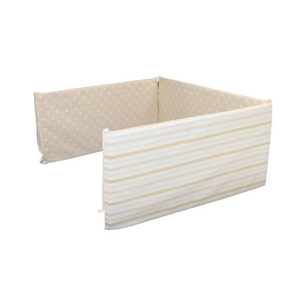 ZOZO問い合わせ番号:104368124ショップ:トイザらス・ベビーザらス，トイザラス ベビーザラスブランド:トイザらス・ベビーザらス，トイザラスベビーザラス商品名:リバーシブルベッドガード（ドット/ストライプ）カテゴリ:ママ＆ベビー&g...