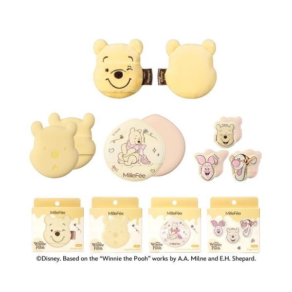 ※このアイテムは返品・交換対象外商品です。ZOZO問い合わせ番号:104368546ショップ:COSME DELi，コスメデリブランド:MilleFee，ミルフィー商品名:くまのプーさん メイクパフ 単品4種セットカテゴリ:ビューティーグッ...