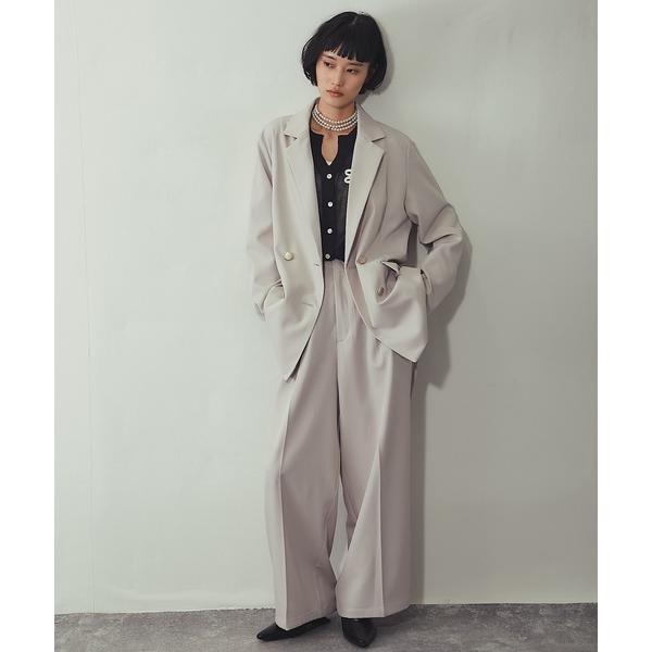 ZOZO問い合わせ番号:104368886ショップ:SMILE ORCHID，スマイルオーキッドブランド:ANOTHER S，アナザーエス商品名:ダブルジャケット＆ワイドパンツセットアップスーツカテゴリ:フォーマルスーツ/小物>スーツ...