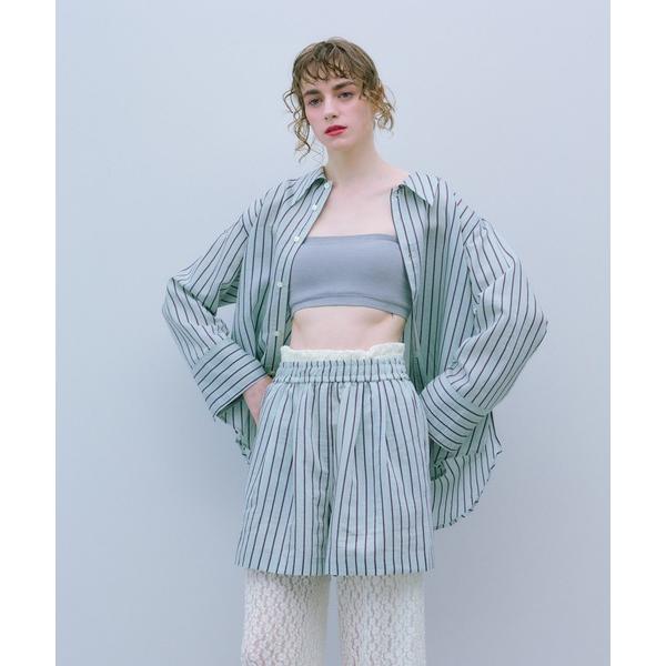 ZOZO問い合わせ番号:104368906ショップ:URBAN RESEARCH，アーバンリサーチブランド:THE GOODLAND MARKET，ザグッドランドマーケット商品名:cwtch　STRIPE 2WAY SHIRTカテゴリ:トッ...