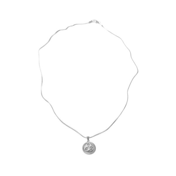 ZOZO問い合わせ番号:104368963ショップ:HUF，ハフブランド:HUF，ハフ商品名:SECTOR PENDANTカテゴリ:アクセサリー>ネックレスブランド品番:26S_AC01183素材:ステンレス100%カラー:シルバーサ...