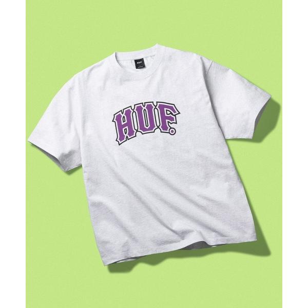 ZOZO問い合わせ番号:104368993ショップ:HUF，ハフブランド:HUF，ハフ商品名:CLASSIC ARCH TEEカテゴリ:トップス>Tシャツ/カットソーブランド品番:26S_TS02618素材:コットン100%カラー:ホ...