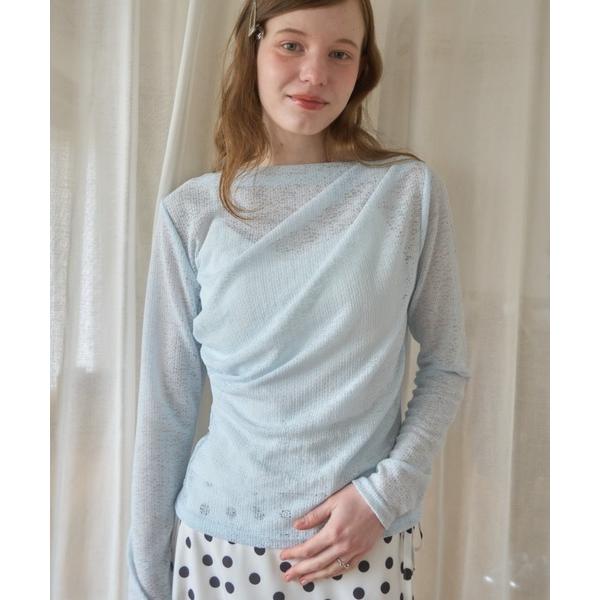 ZOZO問い合わせ番号:104369002ショップ:Auntie Rosa，アンティローザブランド:Birthday room，バースデイルーム商品名:レースドレープTOPS/Lace drape topsカテゴリ:トップス>Tシャツ...