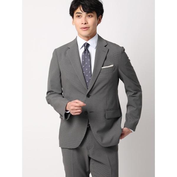 ZOZO問い合わせ番号:104369884ショップ:SUIT SQUARE，スーツスクエアブランド:SUIT SQUARE，スーツスクエア商品名:みんなのスーツ 2つボタン ハウンドトゥース PRESTIGE TECHNOLOGY 裾上げ済...