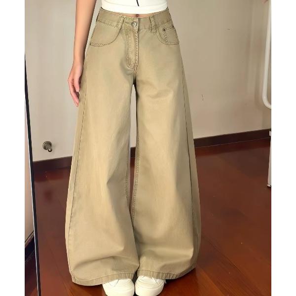 『タイムセール実施中』ZOZO問い合わせ番号:104369961ショップ:CELENA，セレナブランド:CELENA BEATS，セレナビーツ商品名:ハイウエストカラーワイドパンツカテゴリ:パンツ>デニムパンツブランド品番:CLM-2...