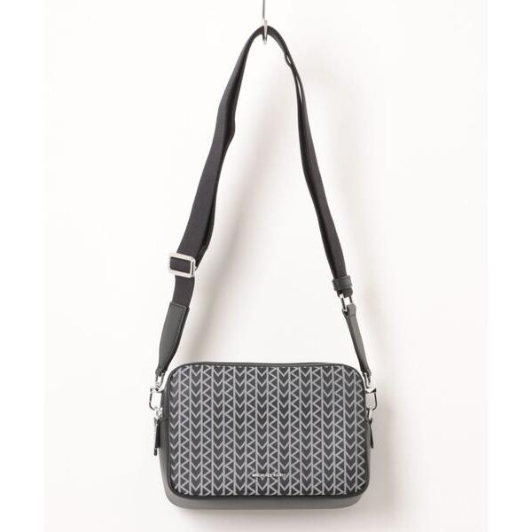 『セール実施中』ZOZO問い合わせ番号:104370337ショップ:MICHAEL KORS，マイケル・コースブランド:MICHAEL KORS，マイケルコース商品名:BRYANT MK2000 ロゴ ジャガード ダブルジップ チェーン カ...