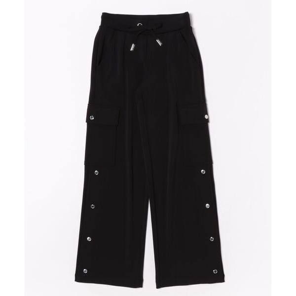 『セール実施中』ZOZO問い合わせ番号:104370419ショップ:MICHAEL KORS，マイケル・コースブランド:MICHAEL KORS，マイケルコース商品名:ストレッチ クレープ ワイドレッグ カーゴ パンツカテゴリ:パンツ&gt...