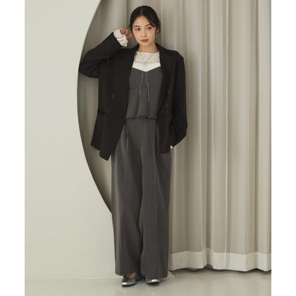 ZOZO問い合わせ番号:104370528ショップ:archives，アルシーヴブランド:archives，アルシーヴ商品名:【ＯＮかわ】プリーツペプラムビスチェ×スラックスＳＥＴカテゴリ:ワンピース/ドレス>パンツドレスブランド品番...