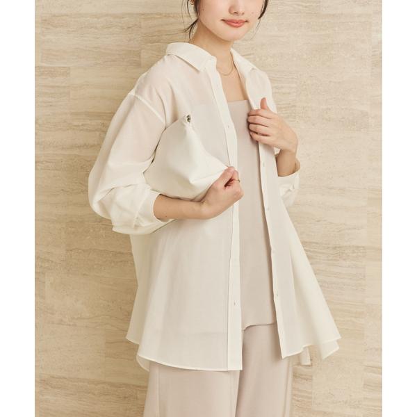 ZOZO問い合わせ番号:104370735ショップ:Plage，プラージュブランド:Plage，プラージュ商品名:Sheer Tent Line シャツカテゴリ:トップス>シャツ/ブラウスブランド品番:26050922124010素材...