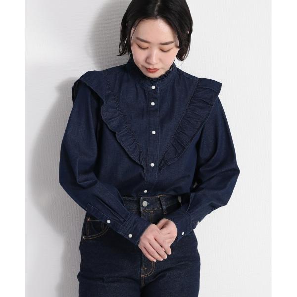 参考価格：7，590円発売時期：2023年02月コンディション：C（やや使用感あり）使用感があり、やや気になる傷や汚れがあるアイテム全体的：型崩れ参考商品名：デニムフリルブラウス参考品番：CCE-0945【商品に関する注意事項】・こちらの商...