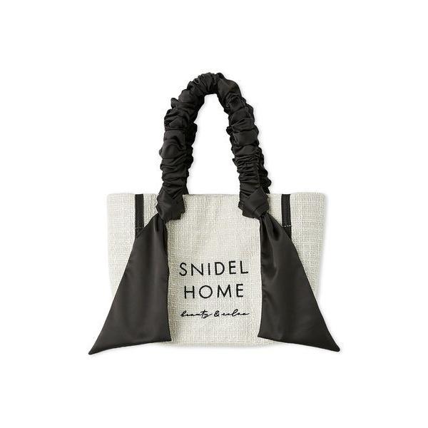 ZOZO問い合わせ番号:104406375ショップ:SNIDEL HOME，スナイデルホームブランド:SNIDEL HOME，スナイデルホーム商品名:ツイードリボンバッグカテゴリ:バッグ>ハンドバッグブランド品番:SHGB261238...