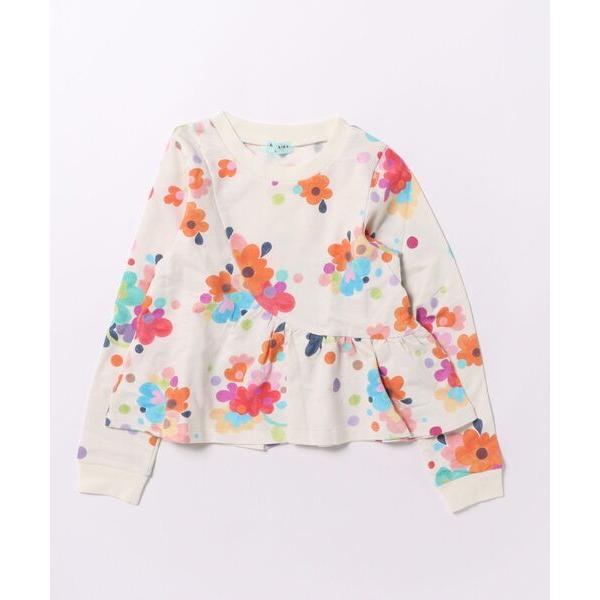 ZOZO問い合わせ番号:104406462ショップ:HAKKA，ハッカブランド:hakka kids，ハッカキッズ商品名:マルチビッグフラワープリントインレイトレーナーカテゴリ:トップス>スウェットブランド品番:32951061素材:...