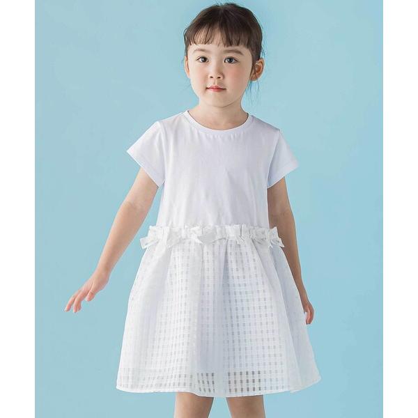 『タイムセール実施中』ZOZO問い合わせ番号:104406709ショップ:BEBE ONLINE STORE，ベベ オンラインストアブランド:BeBe Petits Pois Vert，ベベプチポワヴェール商品名:【店舗限定】天竺Tシャツ＋...