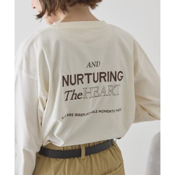 ZOZO問い合わせ番号:104406865ショップ:AMERICAN HOLIC，アメリカンホリックブランド:AMERICAN HOLIC，アメリカンホリック商品名:NURTURING 刺繍ロゴロンTカテゴリ:トップス>Tシャツ/カッ...