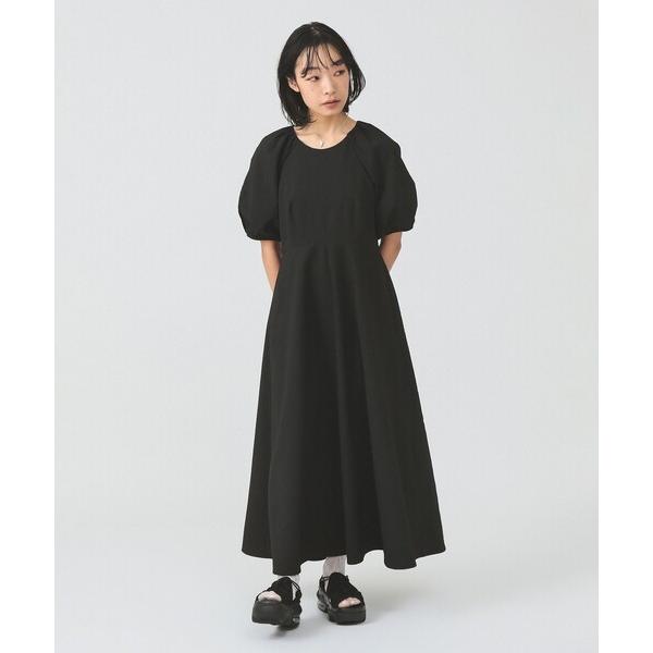 ZOZO問い合わせ番号:104407202ショップ:BEAMS WOMEN，ビームスウィメンブランド:Ray BEAMS，レイビームス商品名:サッカー ランタンスリーブ ワンピースカテゴリ:ワンピース/ドレス>ワンピースブランド品番:...
