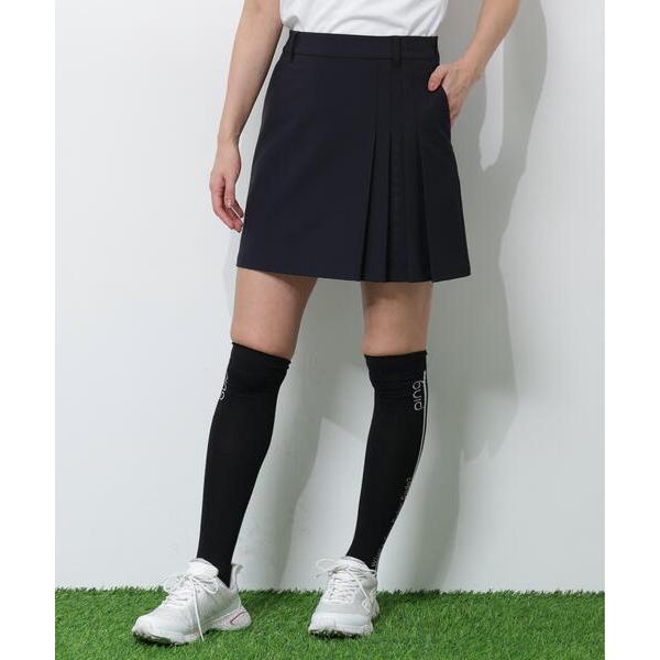 ZOZO問い合わせ番号:104407300ショップ:the HOUSE，ザハウスブランド:PING，ピン商品名:【PING APPAREL】ストレッチドビーサイドプリーツスカートカテゴリ:スカート>スカートブランド品番:622-613...