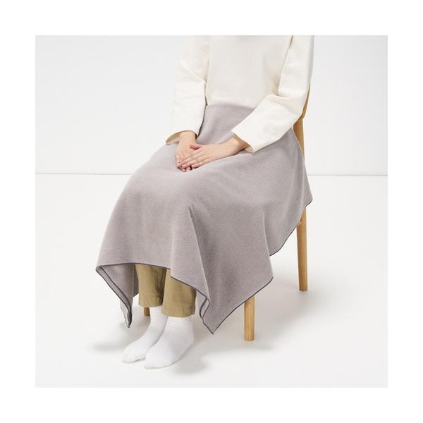 ZOZO問い合わせ番号:104407827ショップ:無印良品，ムジルシリョウヒンブランド:無印良品，ムジルシリョウヒン商品名:ループ付きパイル織ハーフケット　１４０×１００ｃｍカテゴリ:インテリア>ブランケットブランド品番:45480...