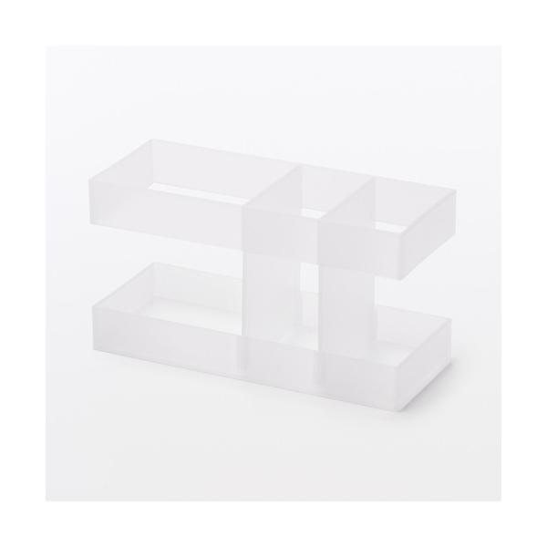ZOZO問い合わせ番号:104407868ショップ:無印良品，ムジルシリョウヒンブランド:無印良品，ムジルシリョウヒン商品名:再生ポリプロピレン入りメイクボックス用ペンブラシスタンド　約１４５×８０×５５ｍｍカテゴリ:インテリア>収納...