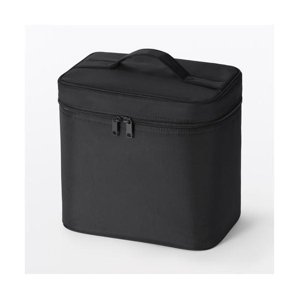 ZOZO問い合わせ番号:104407871ショップ:無印良品，ムジルシリョウヒンブランド:無印良品，ムジルシリョウヒン商品名:再生ナイロンメイクボックス　Ｍ　約２４×１６．５×２３ｃｍカテゴリ:インテリア>収納グッズブランド品番:45...