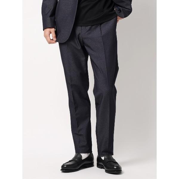 ZOZO問い合わせ番号:104408319ショップ:SUIT SQUARE，スーツスクエアブランド:SUIT SQUARE，スーツスクエア商品名:スマみえタックテーパードパンツ ウォッシャブル ストレッチ CROSS MOVAカテゴリ:パン...