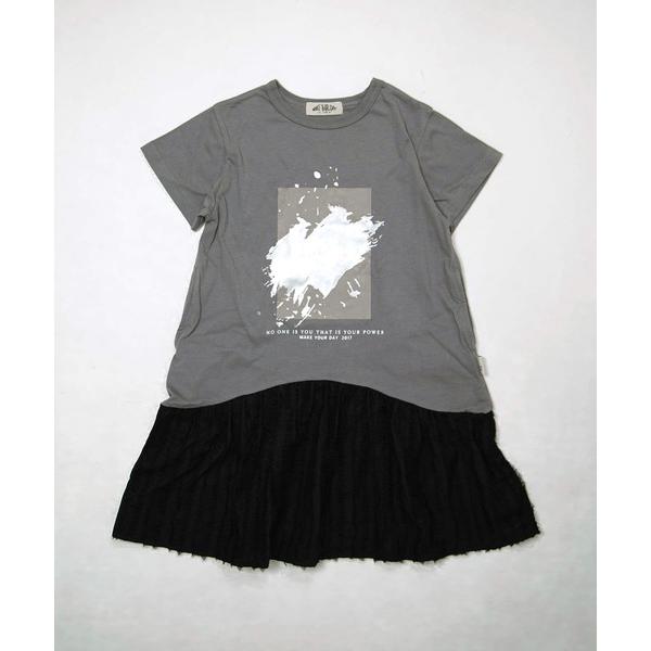 ZOZO問い合わせ番号:104408784ショップ:MAKE YOUR DAY，メイクユアデイブランド:MAKE YOUR DAY，メイクユアデイ商品名:フォイルアートワンピース■150.160cmカテゴリ:ワンピース/ドレス>ワンピ...