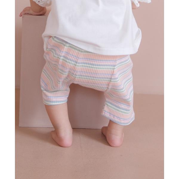 ※このアイテムは返品・交換対象外商品です。ZOZO問い合わせ番号:104408921ショップ:MAKE YOUR DAY，メイクユアデイブランド:MAKE YOUR DAY，メイクユアデイ商品名:ボーダーテレコマチ付きベビーパンツカテゴリ:...