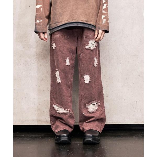 参考価格：16，500円発売時期：2024年10月コンディション：B（目立つ使用感なし）使用感が少ない、または気にならないアイテムすそ周り：汚れ参考商品名：Double Knee Wide Denim Pants/ダブルニーワイドデニムパン...