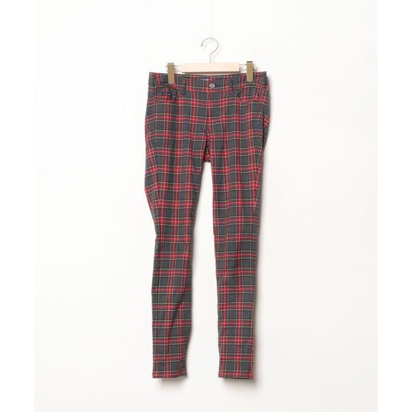 参考価格：15，400円発売時期：2015年06月コンディション：C（やや使用感あり）使用感があり、やや気になる傷や汚れがあるアイテム前身頃・内側：毛玉前身頃：汚れ参考商品名：【GUILDPRIME】WOMENSタータンチェックスキニ―パン...