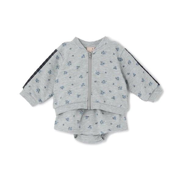 ※このアイテムは返品・交換対象外商品です。ZOZO問い合わせ番号:104444942ショップ:petit main，プティマインブランド:petit main，プティマイン商品名:【リンク】花柄ZIP＆スカパンセットアップカテゴリ:ママ＆ベ...