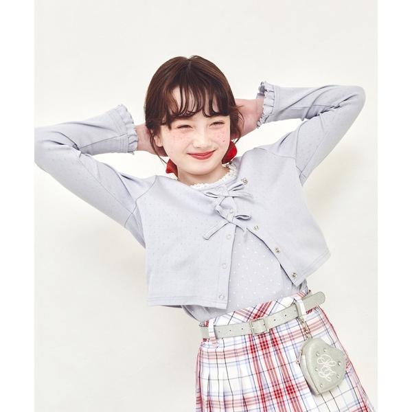 ZOZO問い合わせ番号:104444969ショップ:NARUMIYA ONLINE，ナルミヤ オンラインブランド:mezzo piano Junior，メゾピアノジュニア商品名:カットソーカーディガン＆タンクトップセットカテゴリ:トップス&...