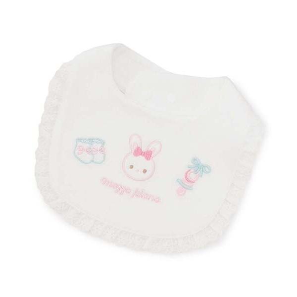 ※このアイテムは返品・交換対象外商品です。ZOZO問い合わせ番号:104444988ショップ:NARUMIYA ONLINE，ナルミヤ オンラインブランド:mezzo piano，メゾピアノ商品名:うさぎ刺繍　スタイカテゴリ:ママ＆ベビー&...