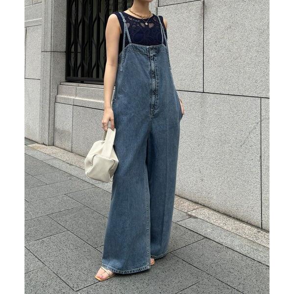 ZOZO問い合わせ番号:104445320ショップ:DouDou，ドゥドゥブランド:DouDou，ドゥドゥ商品名:センタープレスデニムサロペットカテゴリ:オールインワン・サロペット>つなぎ/オールインワンブランド品番:DDZ10612...