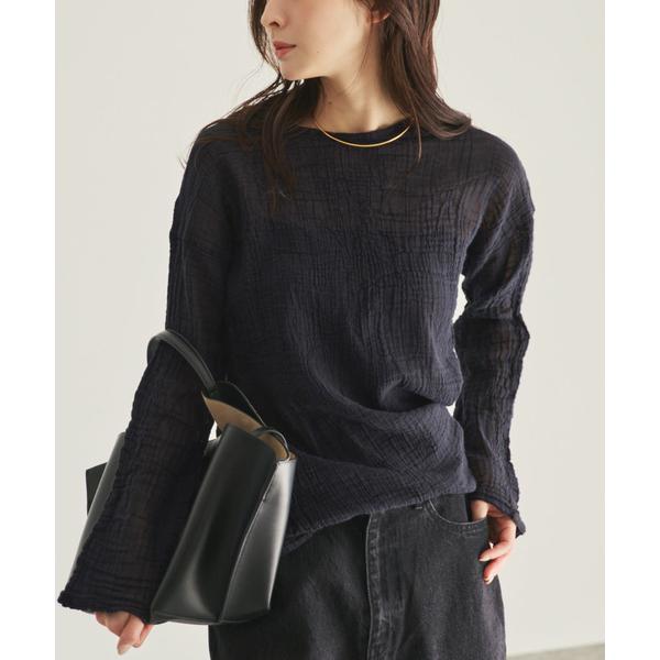 ZOZO問い合わせ番号:104445650ショップ:Plage，プラージュブランド:Plage，プラージュ商品名:《WEB限定追加》LES ATELIERS FRANCAIS DE CONFECTION 別注 T-ブラウスカテゴリ:トップス...