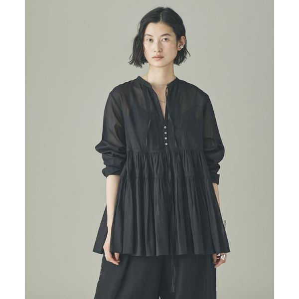 ZOZO問い合わせ番号:104445668ショップ:Curensology，カレンソロジーブランド:Curensology，カレンソロジー商品名:Curensology(カレンソロジー)/オーガンギャザーブラウスカテゴリ:トップス>シ...