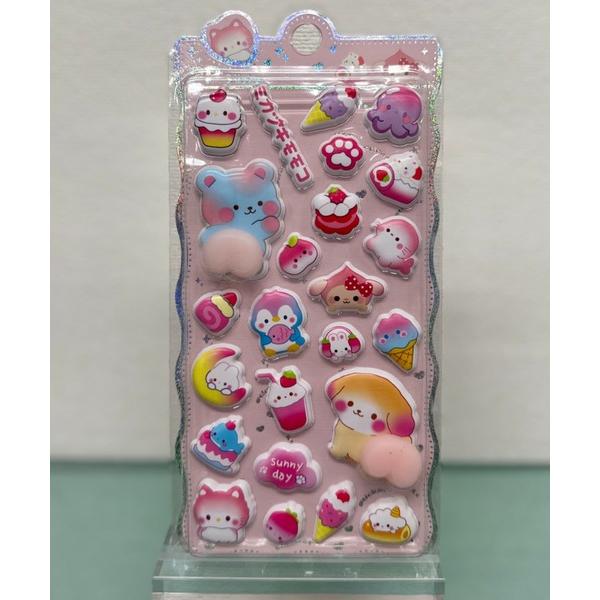 ZOZO問い合わせ番号:104445834ショップ:Bonjour Sagan，ボンジュールサガンブランド:RIRIYANO，リリヤーノ，Bonjour Sagan，ボンジュールサガン商品名:3Dぷくぷくアニマルシール／立体デコステッカー ...